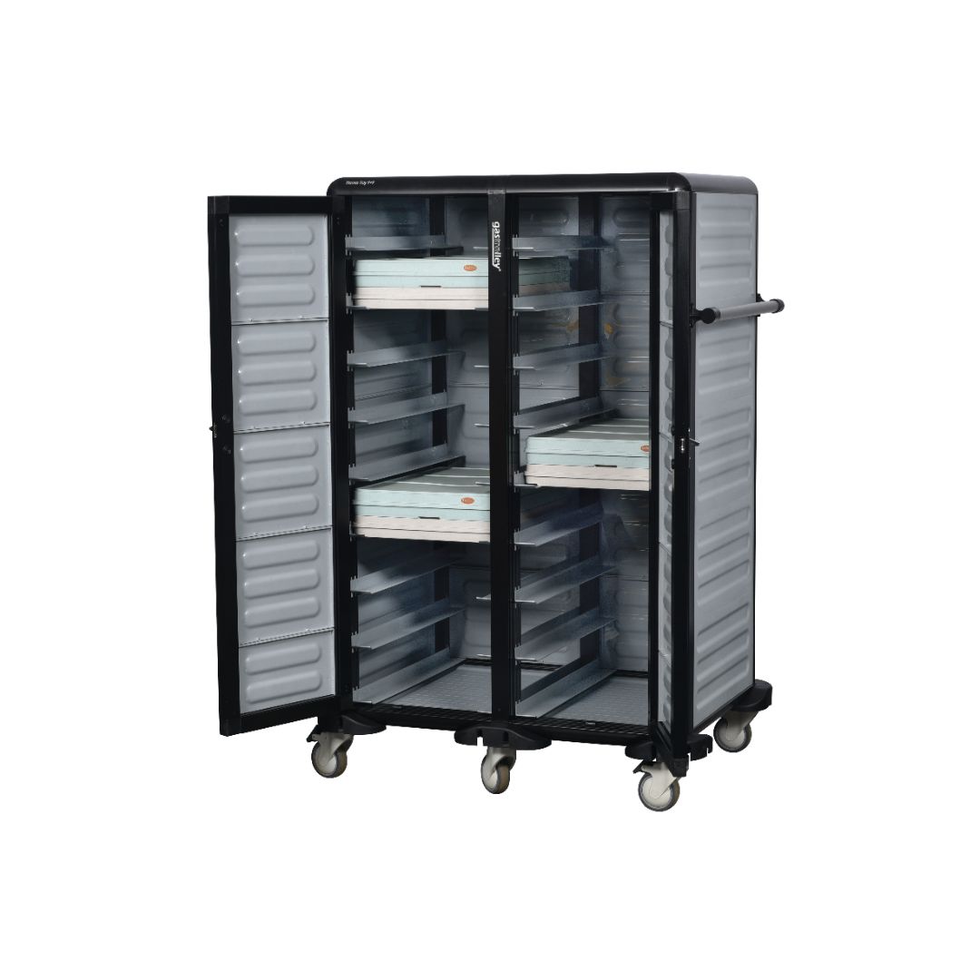 THERMOCART Double Door Insulated Food Transport Trolley - 48 Tray ...