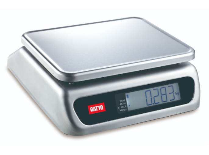 GATTO S/Steel Portion Control Scale - 10KG - IP67 Waterproof – Cater-Care