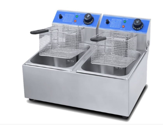 GATTO Econo 6Lt Double Electric Fryer – Cater-Care