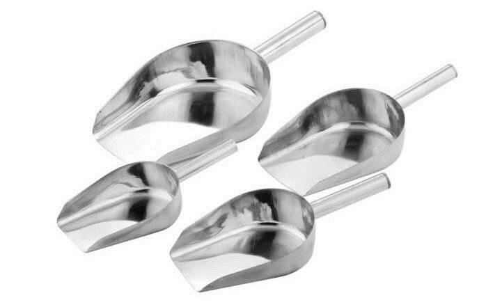 Catercare S/Steel Ice Scoop- Square – Cater-Care